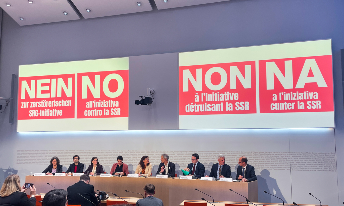 Constitution du comité «Non à l’initiative SSR» | SSM